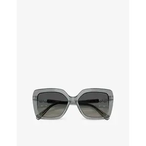 SWAROVSKI Irregular-frame Acetate Sunglasses