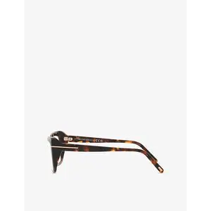 TOM FORD Rectangle Frame Acetate Eyeglasses