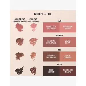 Charlotte Tilbury Lip Cheat Contour Duo 10g - Medium