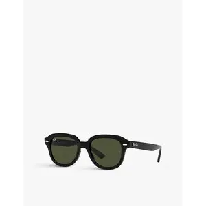Ray-ban Square-frame Acetate Sunglasses - Black