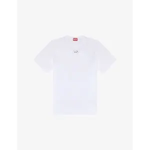 DIESEL® T Adjust Logo-embroidered Short-sleeve Cotton T-shirt - 100