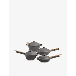 OUR PLACE Cookware Four-piece Aluminium Set - Char