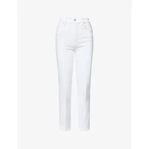 FRAME Le Sleek Straight-leg Stretch-denim Jeans