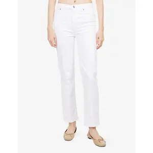 FRAME Le Sleek Straight-leg Stretch-denim Jeans