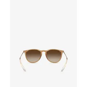 Ray-ban Acetate Phantos-frame Sunglasses - Brown