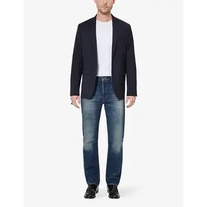 The Kooples Faded Straight-leg Jeans