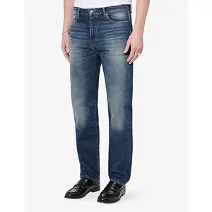 The Kooples Faded Straight-leg Jeans