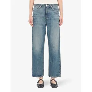 The Kooples Straight-cut Relaxed-fit High-rise Denim Jeans