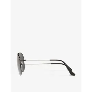 Ray-ban Aviator Metal Sunglasses - Black