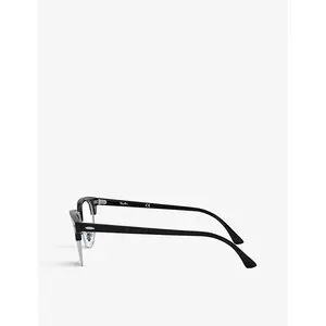 Ray-ban Clubmaster Acetate Optic Glasses - Black
