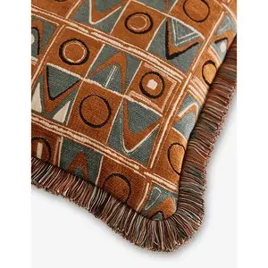 SOHO HOME Lumi Square Woven Cushion - Multi