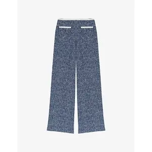 Maje Textured Pants For Women