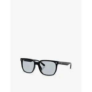 Ray-ban Rb4466d Square Nylon Sunglasses - Black