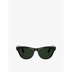 RAY-BAN META Ray-ban X Meta Skyler Cat-eye Frame Eyeglasses