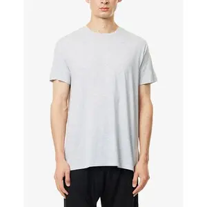 Derek Rose Ethan Crewneck Stretch-jersey T-shirt - Silver