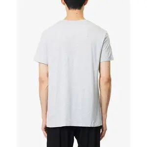 Derek Rose Ethan Crewneck Stretch-jersey T-shirt - Silver