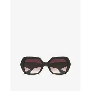Dita Omsoana Irregular-frame Acetate Sunglasses