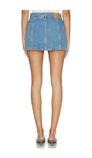 LEVI'S Denim Button Front Skort