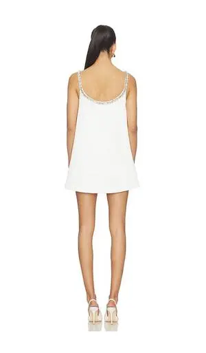 Retrofete Embellished Satin Mini Dress
