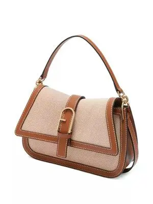 Furla Flow Top Handle Tote Bag - Neutrals