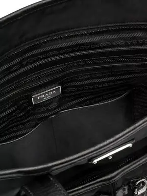Prada Multi-pocket Logo Tote Bag