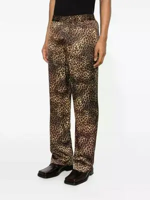 ERNEST W. BAKER Animal-print Trousers