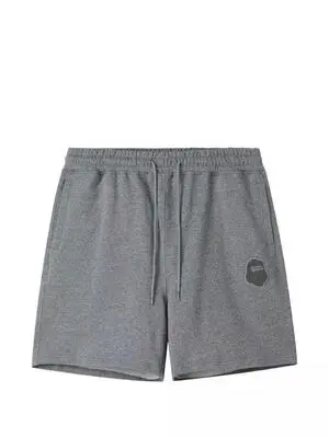 FINGERCROXX Drawstring Track Shorts - Grey