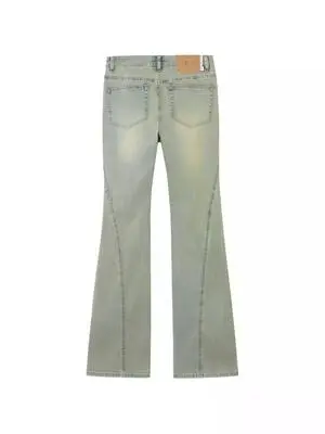 Izzue Panelled Flared Jeans