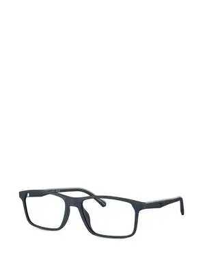 Emporio Armani Rectangle Frame Glasses - Grey