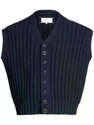 MAISON MARGIELA Ribbed Wool Vest
