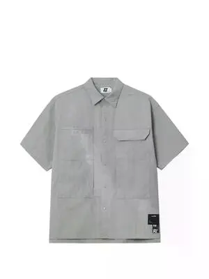 Izzue Patch Pocket Shirt - Grey