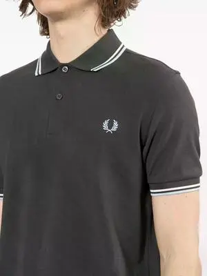 Fred Perry Embroidered Short-sleeve Polo Shirt
