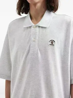 FINGERCROXX Logo-appliqué Polo Shirt