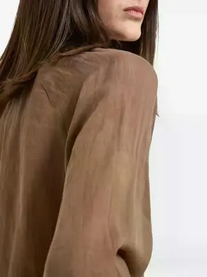 BAZAR DELUXE V-neck Beaded Blouse