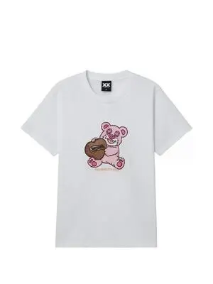 FINGERCROXX Graphic Print Crew Neck T-shirt