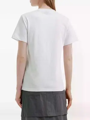 FINGERCROXX Graphic Print Crew Neck T-shirt