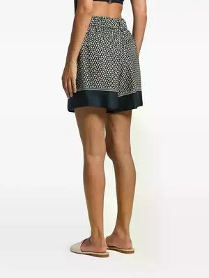 Peserico Geometric Print Shorts