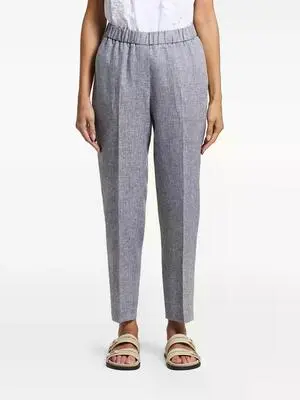 Peserico Elasticated Straight Leg Trousers
