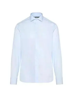 Canali Striped Shirt - Blue