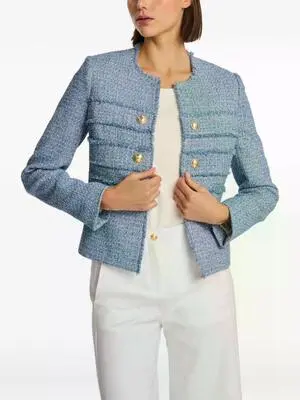 WEILL Fringed Tweed Jacket