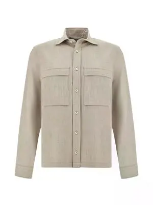 Paul & Shark Jersey Pockets Overshirt