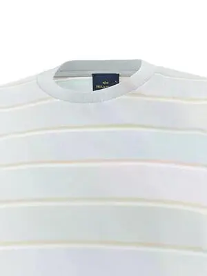 Paul & Shark Stripe Pattern T-shirt