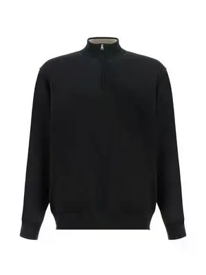 Paul & Shark Paul & Shark Half-Zip Sweater Black