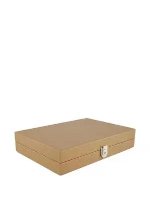 HECTOR SAXE Leather Board Game - Neutrals