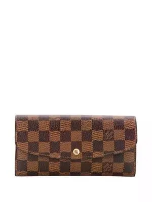 LOUIS VUITTON Emilie Wallet Damier Small Wallets - Brown