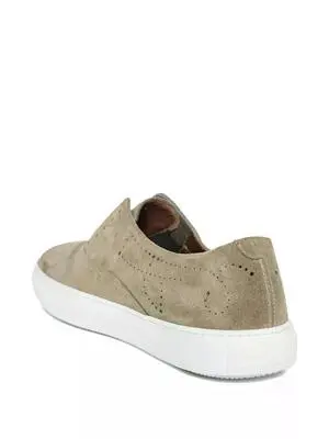 Fratelli Rossetti Perforated Slip-on Sneakers - Brown