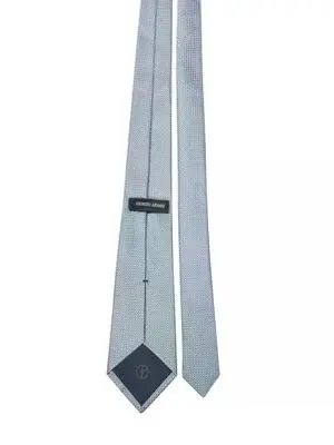 Giorgio Armani Jacquard Tie - Blue