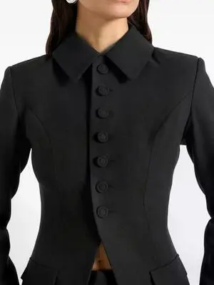 Manière De Voir Harper Detachable-collar Cinched Blazer