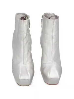 VERSUS Square-toe Platform Ankle Boots