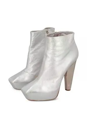 VERSUS Square-toe Platform Ankle Boots